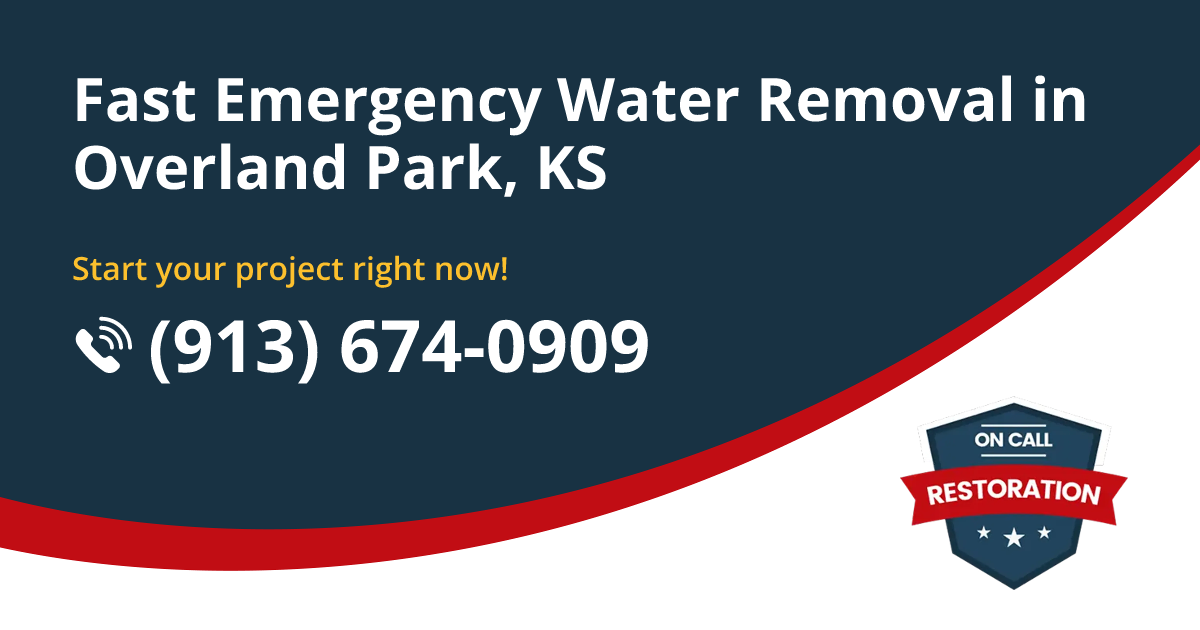 Emergency Water Removal in Overland Park, KS | On Call Restoration ...